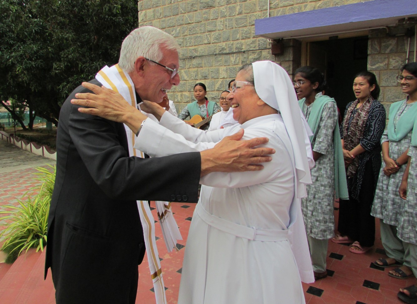 Visits of Don Andrea the Rector Magnificus of UPS – Salesian Sisters Of ...