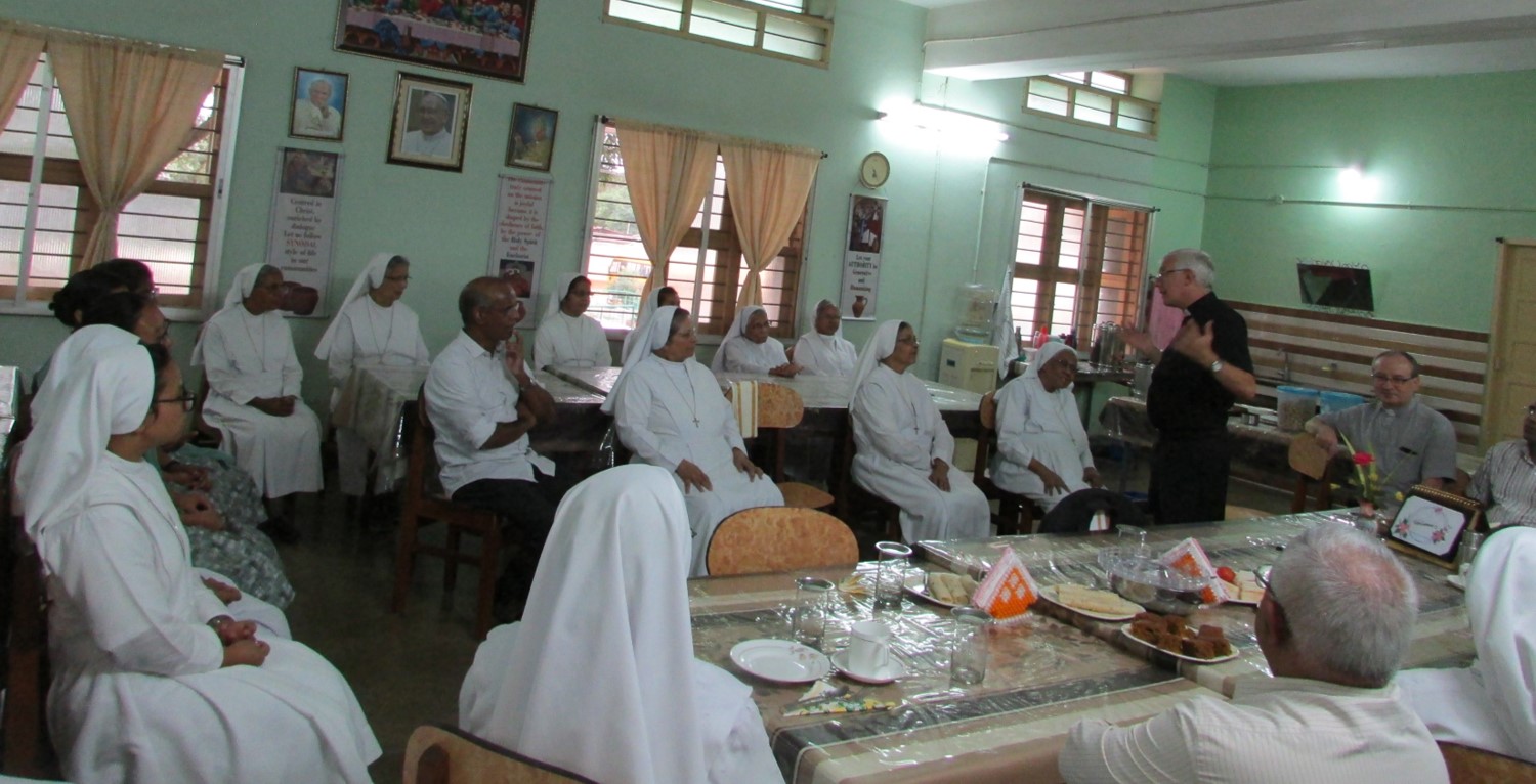 Visits of Don Andrea the Rector Magnificus of UPS – Salesian Sisters Of ...
